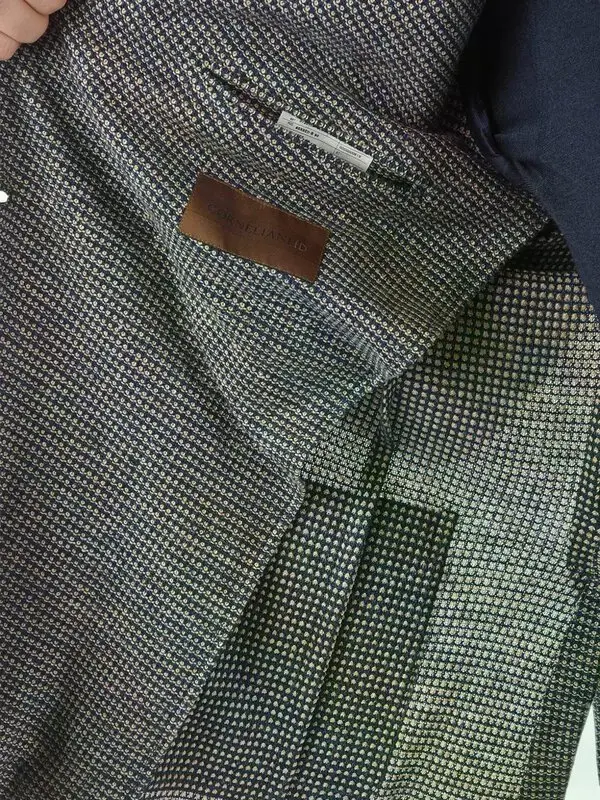 Corneliani Double-breasted Linen Jacket