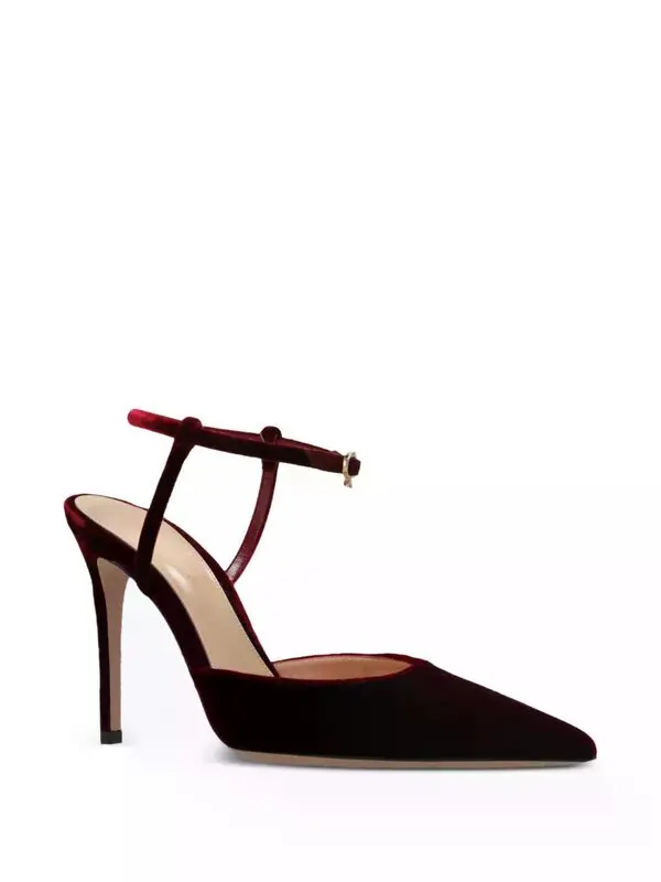 GIANVITO ROSSI Velvet Pumps