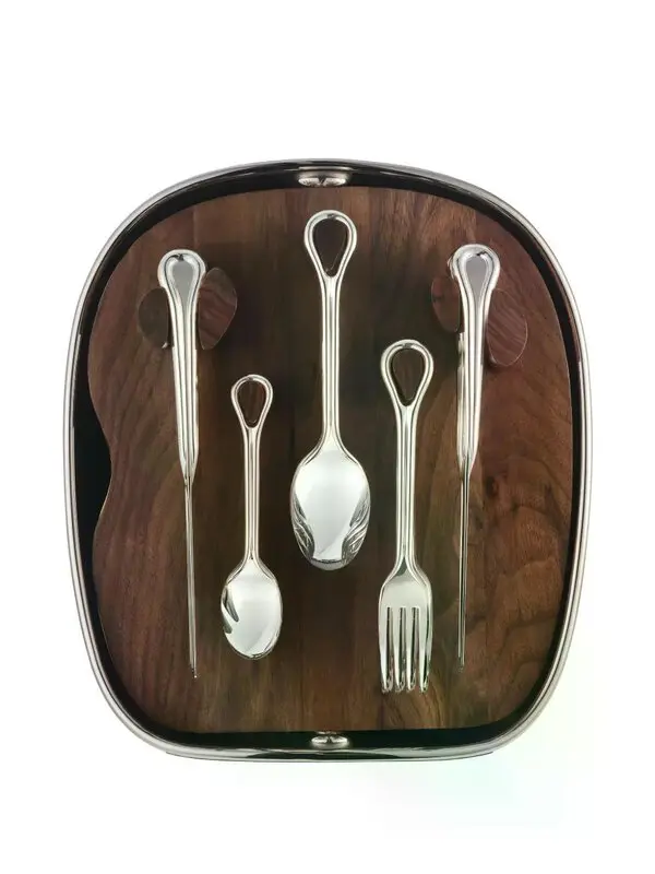 Christofle Carrousel -plated Cutlery 24-piece Set