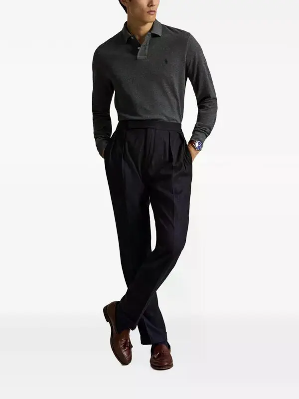 Polo Ralph Lauren Custom Slim Fit Mesh Polo Shirt