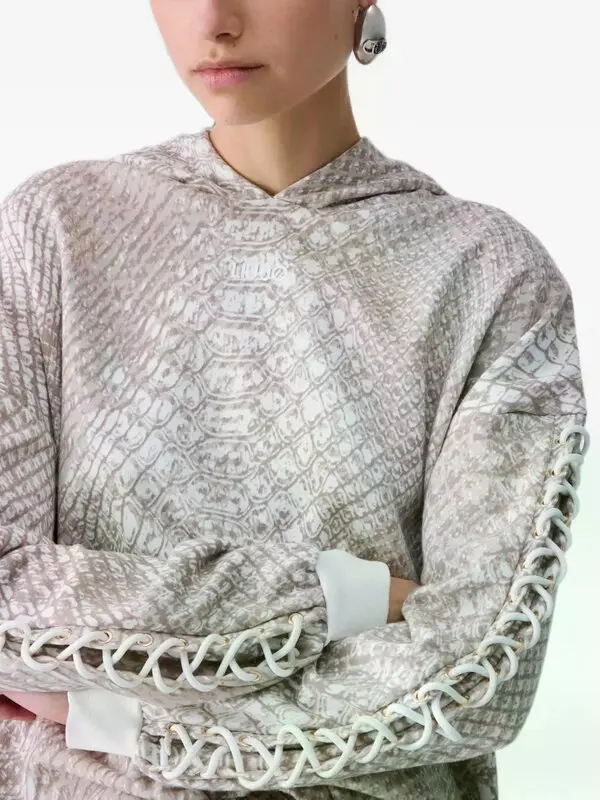 Liu Jo Sweatshirt With Animal Print