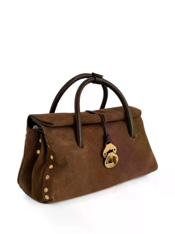 ZANELLATO Small Dotta Jones Handbag - Brown