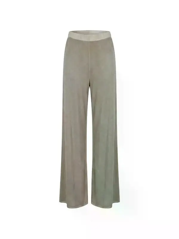 Avant Toi Faded-effect Palazzo Pants - Neutrals