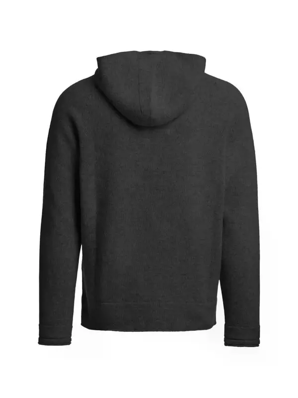 PARAJUMPERS Sauble Seamless-knit Wool Hoodie