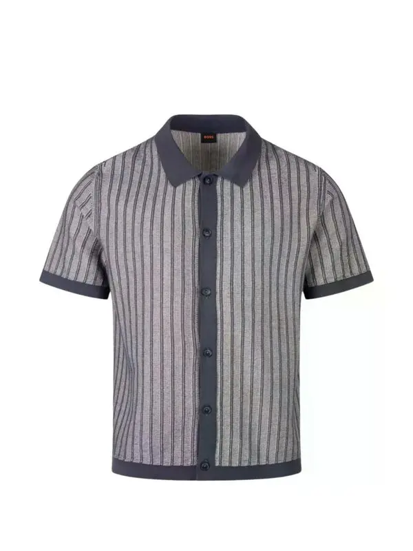 BOSS Striped Short-sleeve Shirt