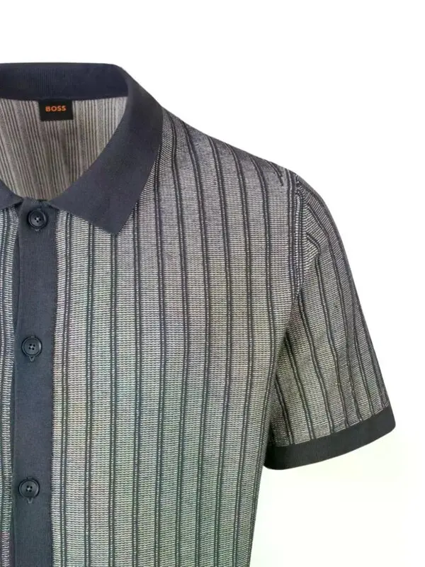 BOSS Striped Short-sleeve Shirt