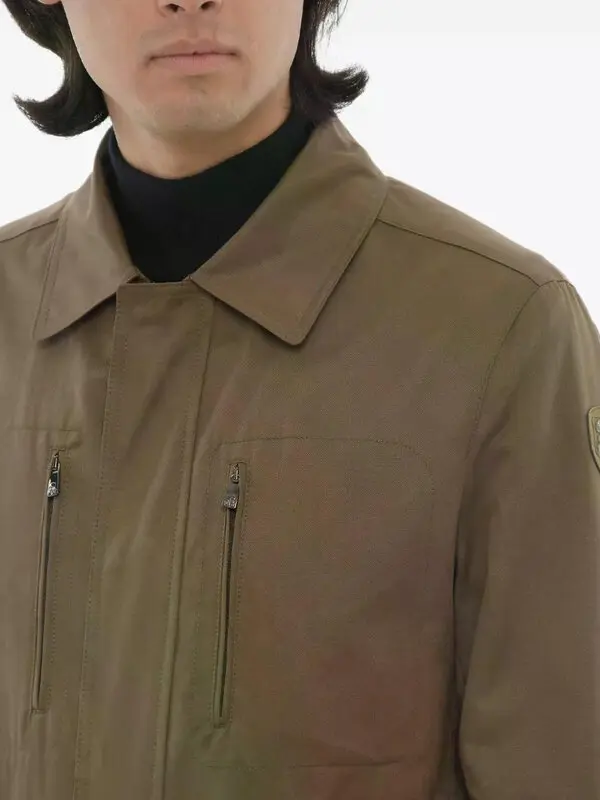 Corneliani Spread Collar Drawstring Waist Jacket
