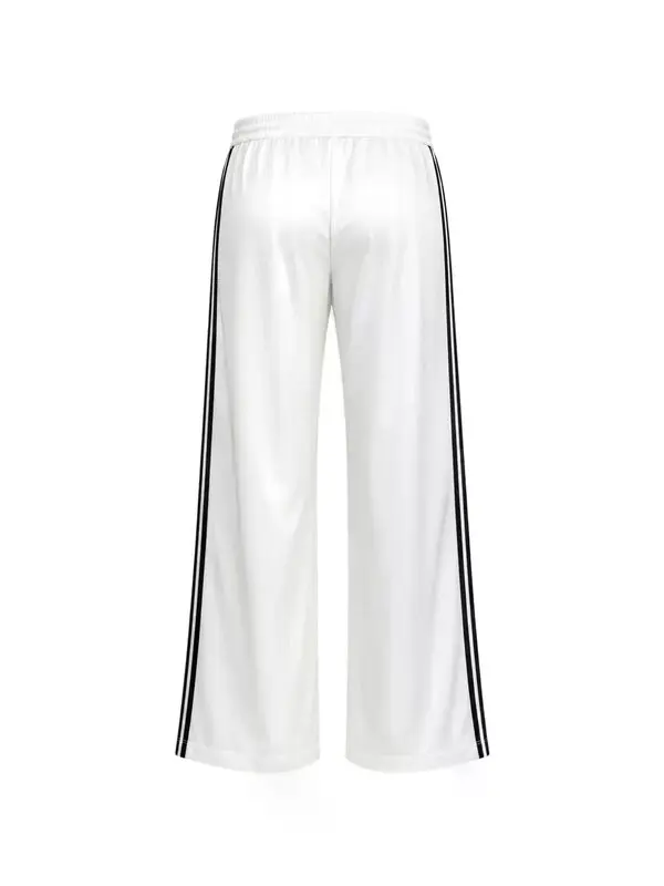 Sprwmn Side-stripe Wide-leg Silk Trousers