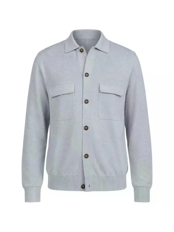 Eleventy Button-up Chest-pocket Shirt