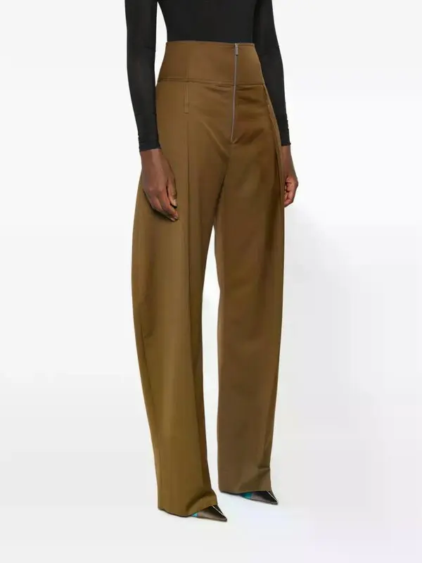 FERRAGAMO High-waisted Wide-leg Trousers