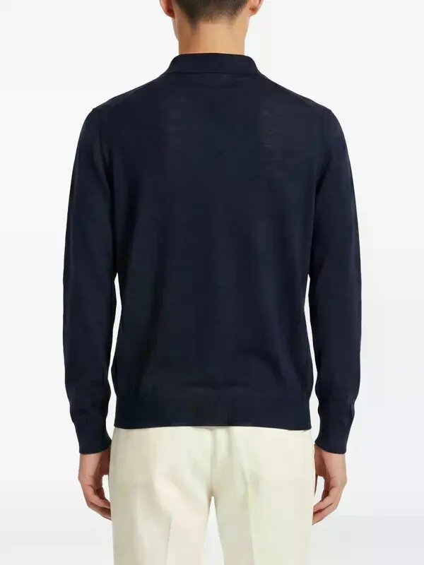 Kiton Long-sleeve Polo Shirt