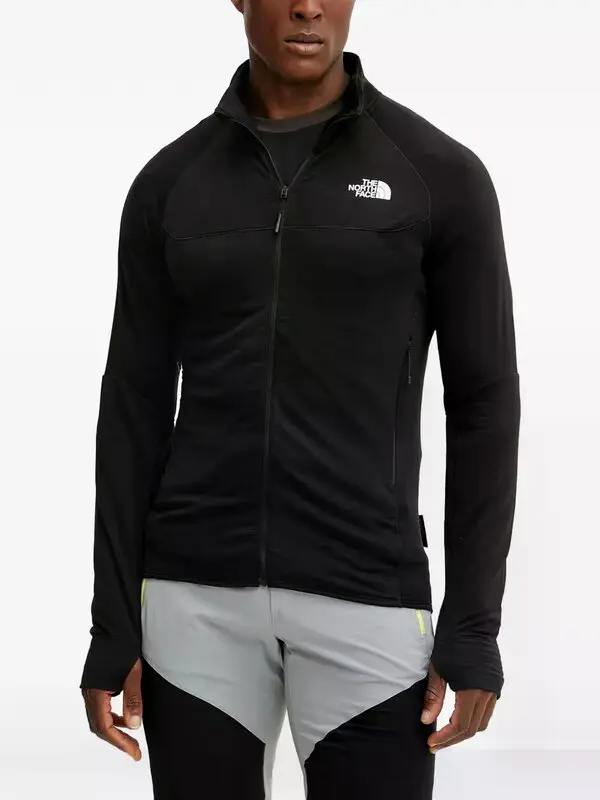 The North Face Logo-print Zip-up Sweatshirt