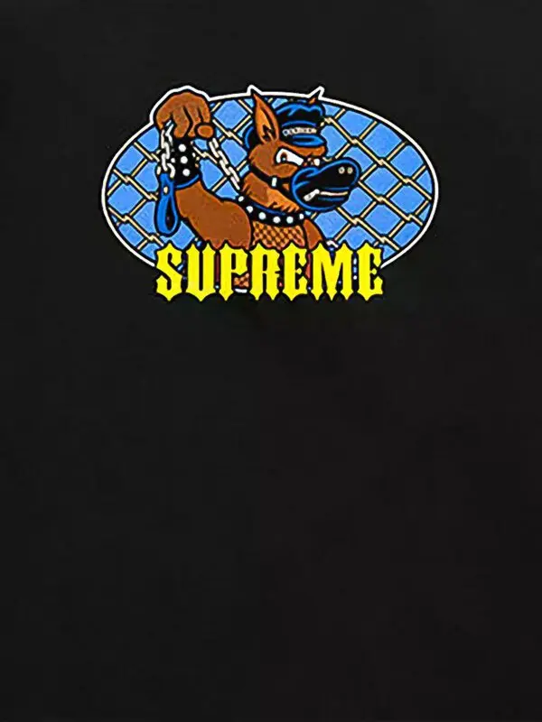 Supreme Leash Graphic-print T-shirt - Black