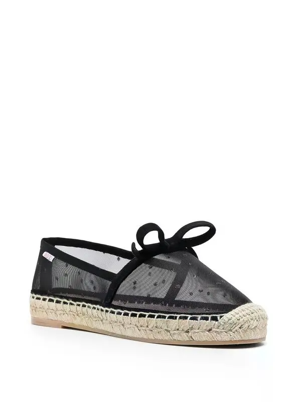 Red Valentino Point D'esprit Espadrilles