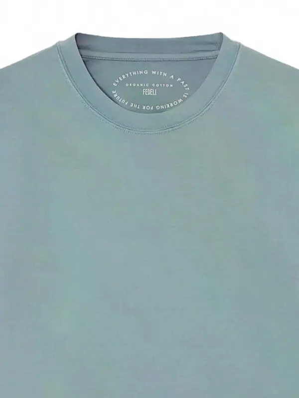 Fedeli Knitted Cotton T-shirt