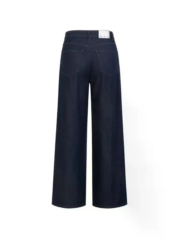SA SU PHI Pressed-crease Wide-leg Jeans