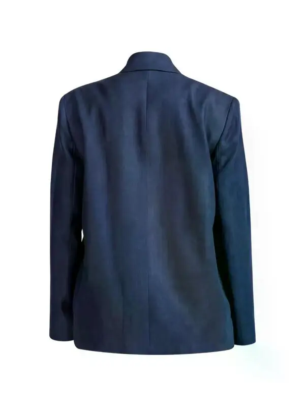 THE SEI Double-breasted Denim Jacket