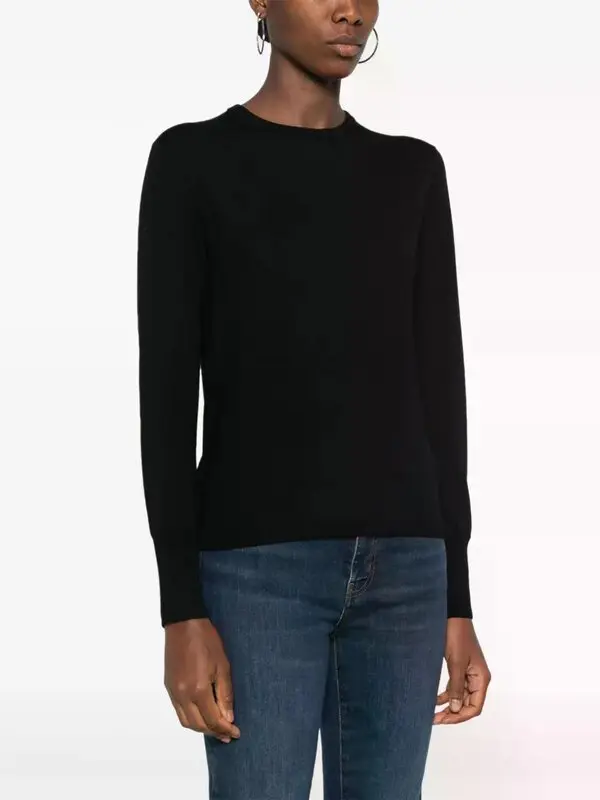 Aspesi Fine Knit Wool Crew Neck Sweater