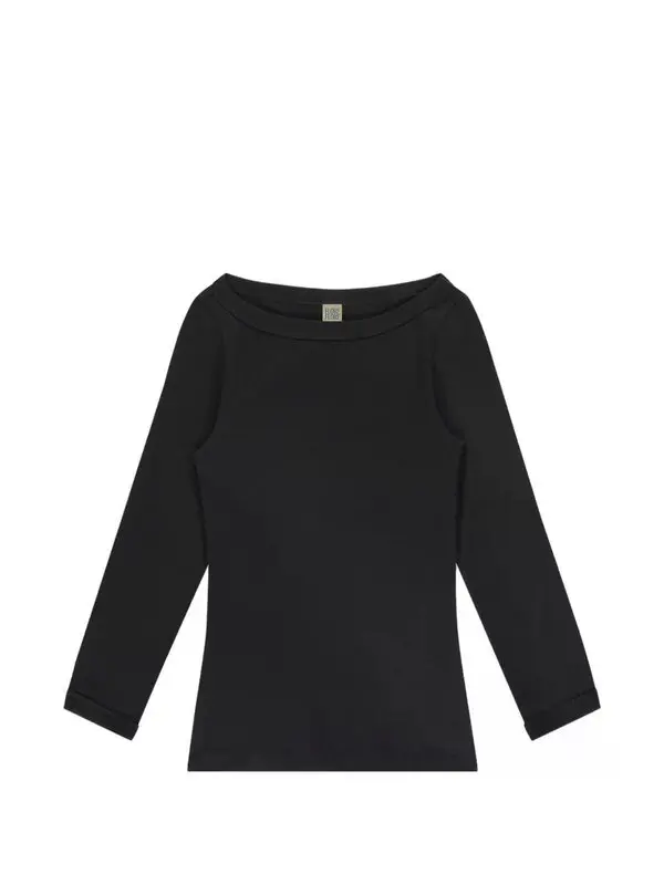 FLORE FLORE Steffi Long-sleeve T-shirt - Black