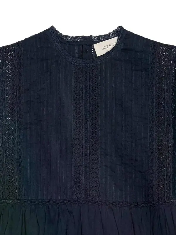 The Great. Lace-trim Sleeveless Top