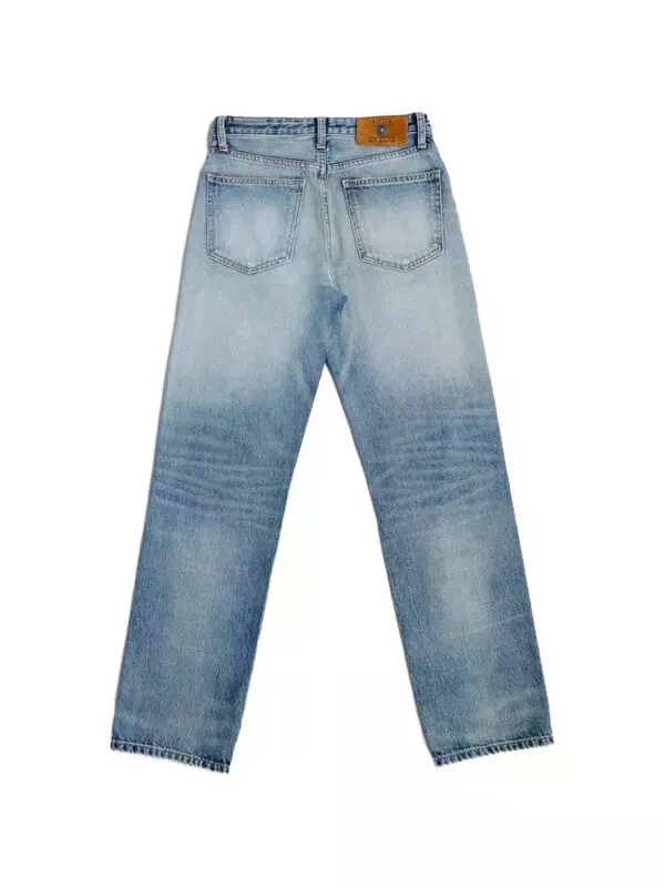Antik Batik Distressed Straight-leg Jeans