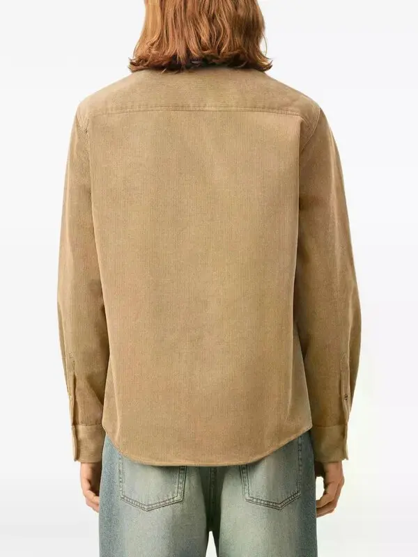 AMI Paris Corduroy Shirt With De Coeur