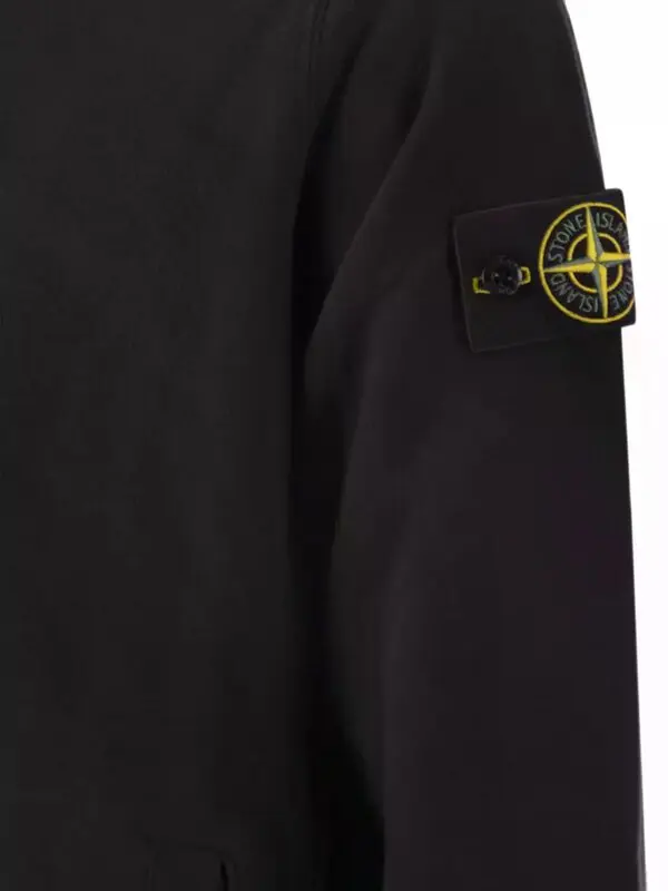 Stone Island Logo-patch Zip-up Hoodie