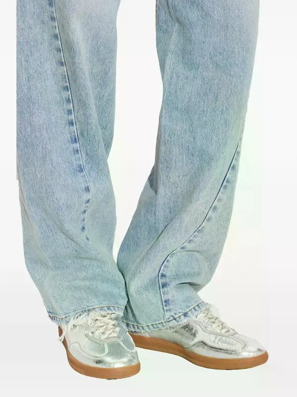 ALOHAS Metallic Panelled Sneakers