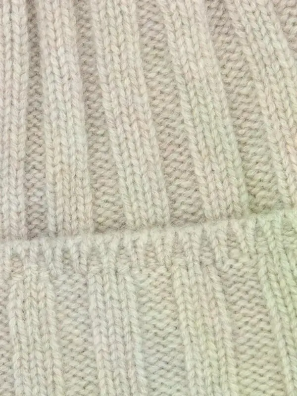 VANISE Ribbed-knit Beanie Hat