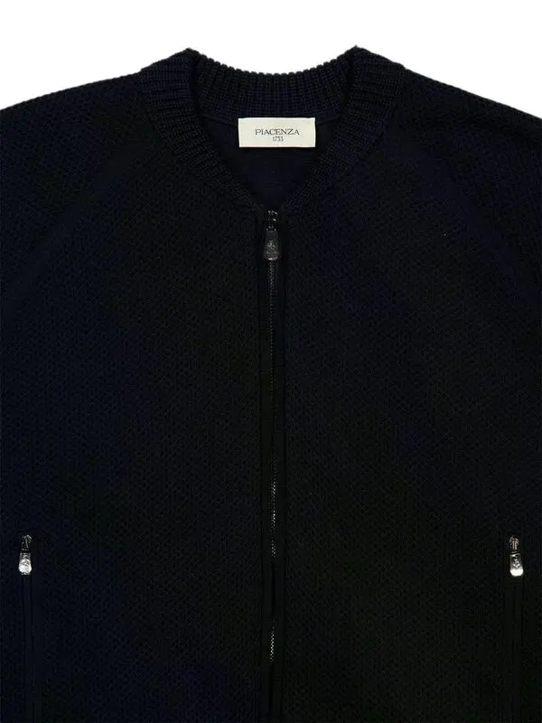 PIACENZA CASHMERE 1733 Zipped Bomber Jacket