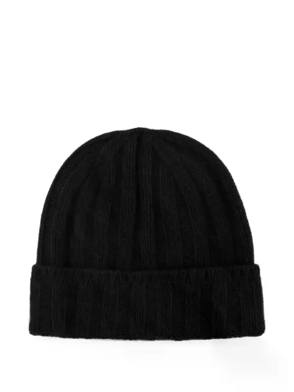 VANISE Ribbed-knit Beanie Hat