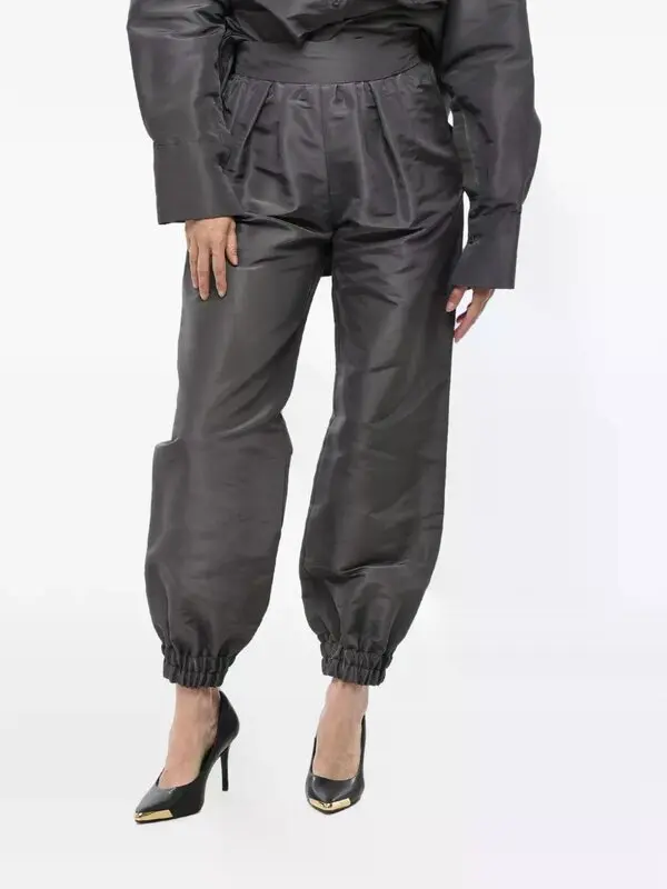 SUPER BLOND Silk Organza Balloon Trousers
