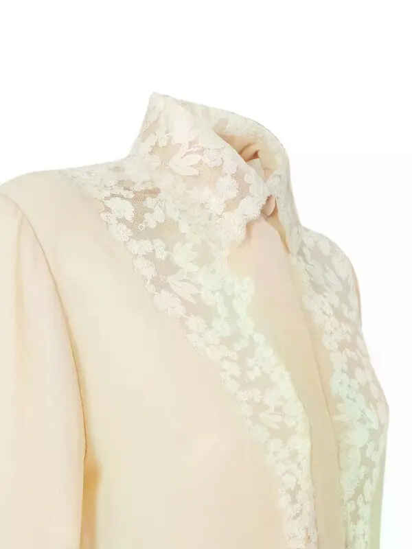 Fendi Parchment-coloured Georgette Shirt