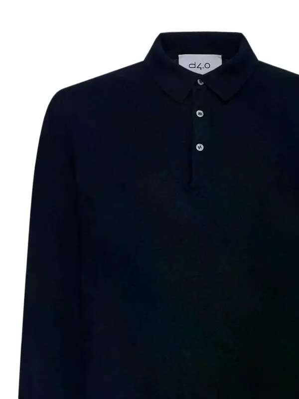 D4.0 Polo-collar Sweater