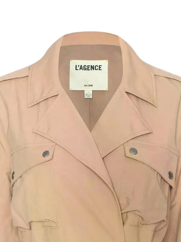 L'Agence Calida Belted Trench Coat