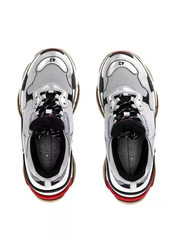 Balenciaga Triple S Sneakers - Silver