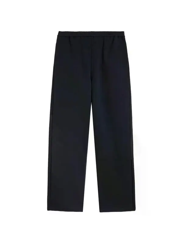 JIL SANDER Monogram-embroidered Jersey Track Pants