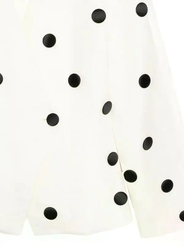 DESTREE Polka-dot Button-embellished Jacket