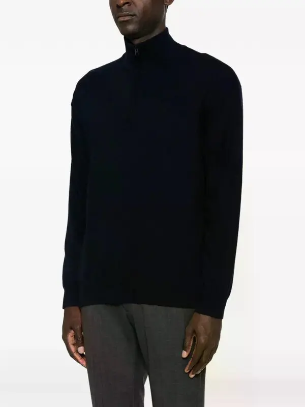 LISA YANG Augustus Quarter-zip Sweater