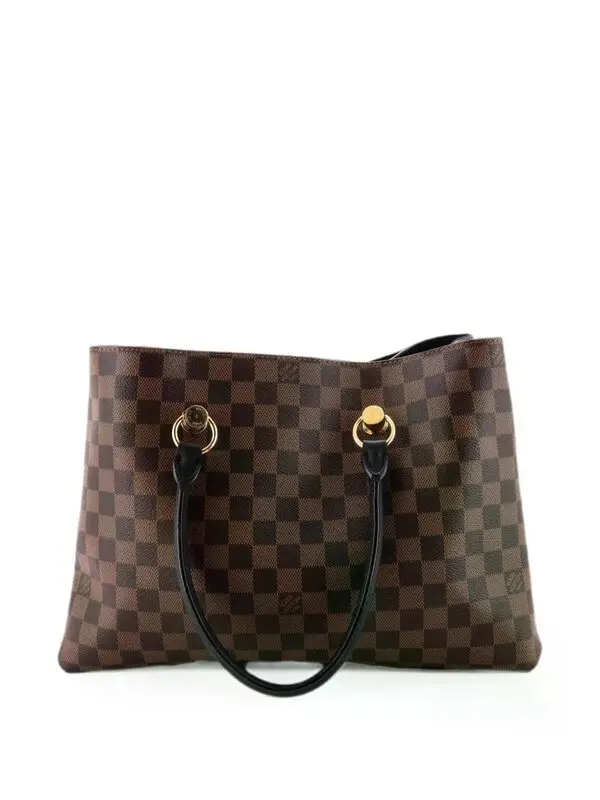 LOUIS VUITTON Damier Riverside Handbag - Black