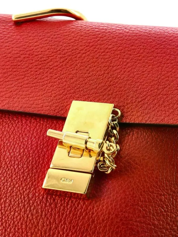 Chloé Drew Leather Small Crossbody Bag