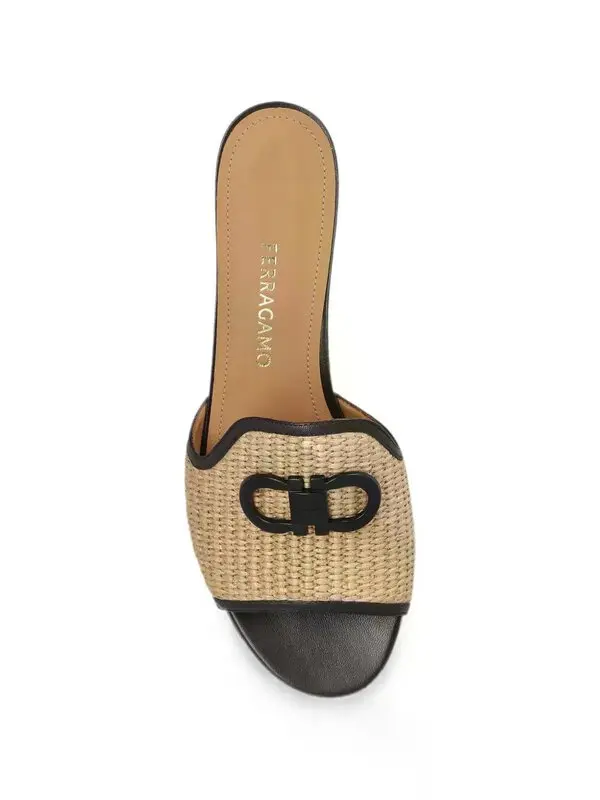 FERRAGAMO Gancini-ornament Sandals