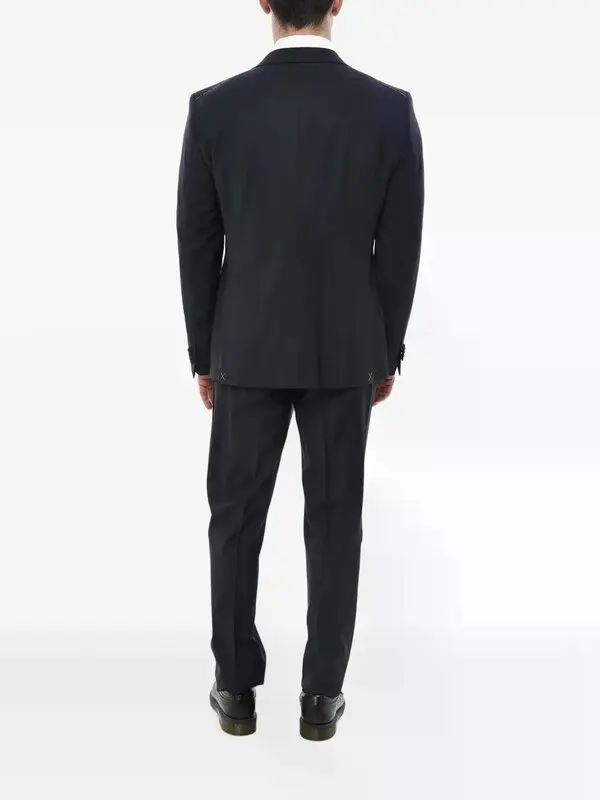 Corneliani Satin-lapel Three-piece Suit