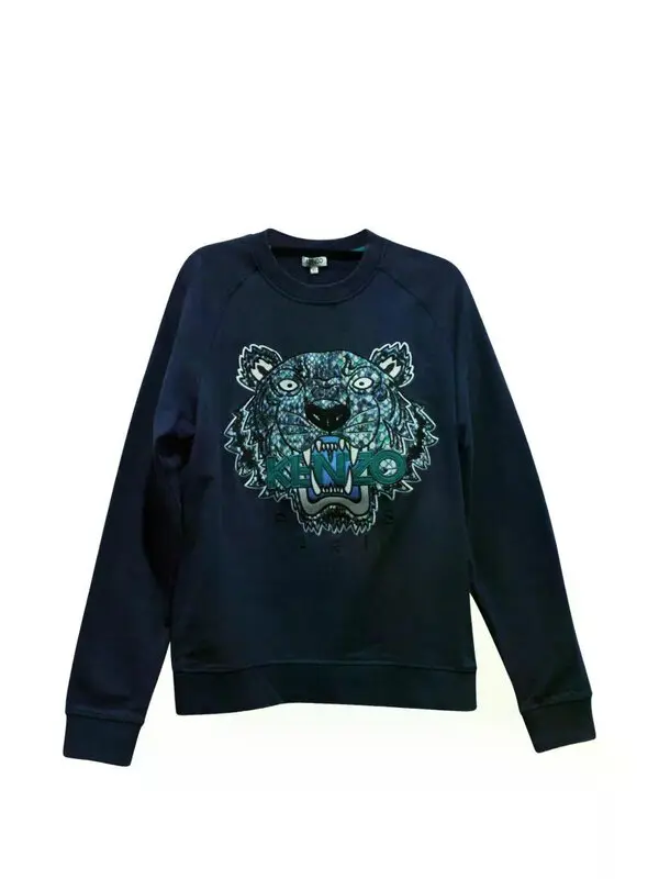 Kenzo Tiger Motif Crewneck Sweatshirt