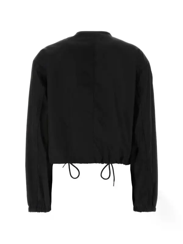 Prada Re-nylon Logo Plaque Jacket