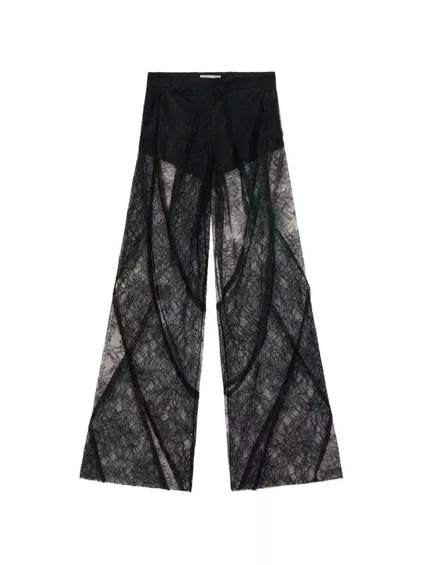 Blumarine Patchwork Lace Trousers