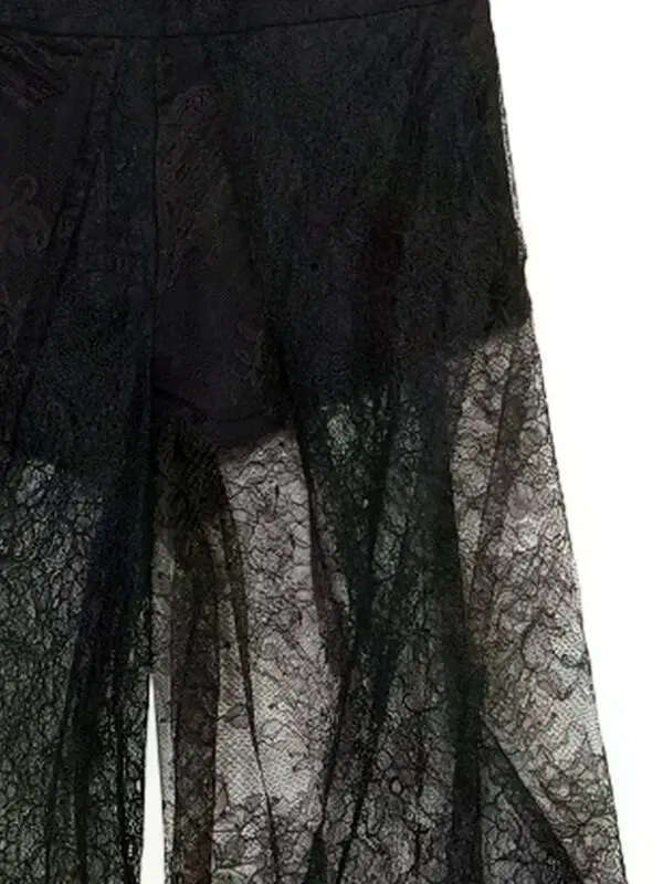 Blumarine Patchwork Lace Trousers