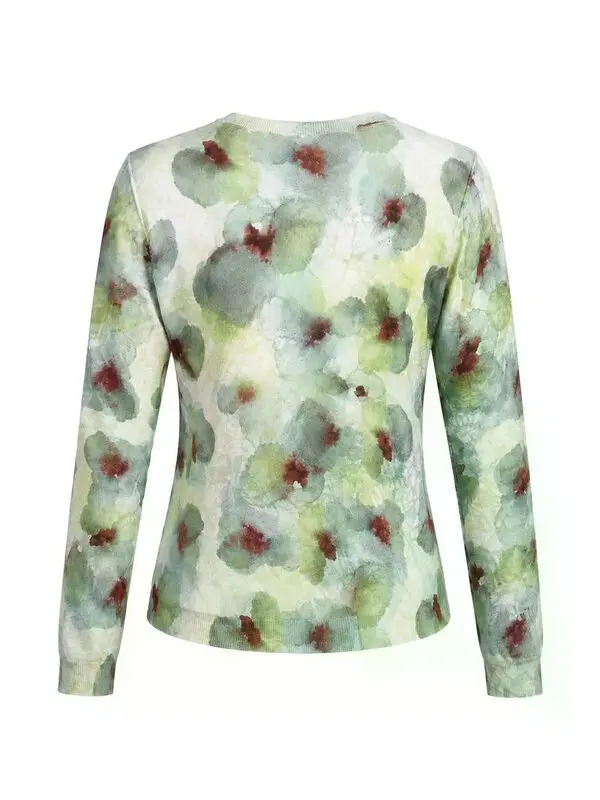 IN BED WITH YOU Reversible Floral Print Cardigan