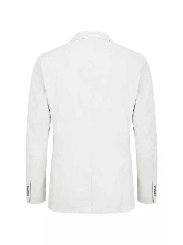 SANTANIELLO Pin-detail Single-breasted Blazer