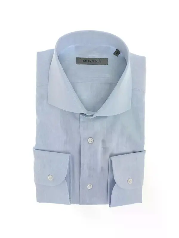 Corneliani French-collar Cotton Shirt